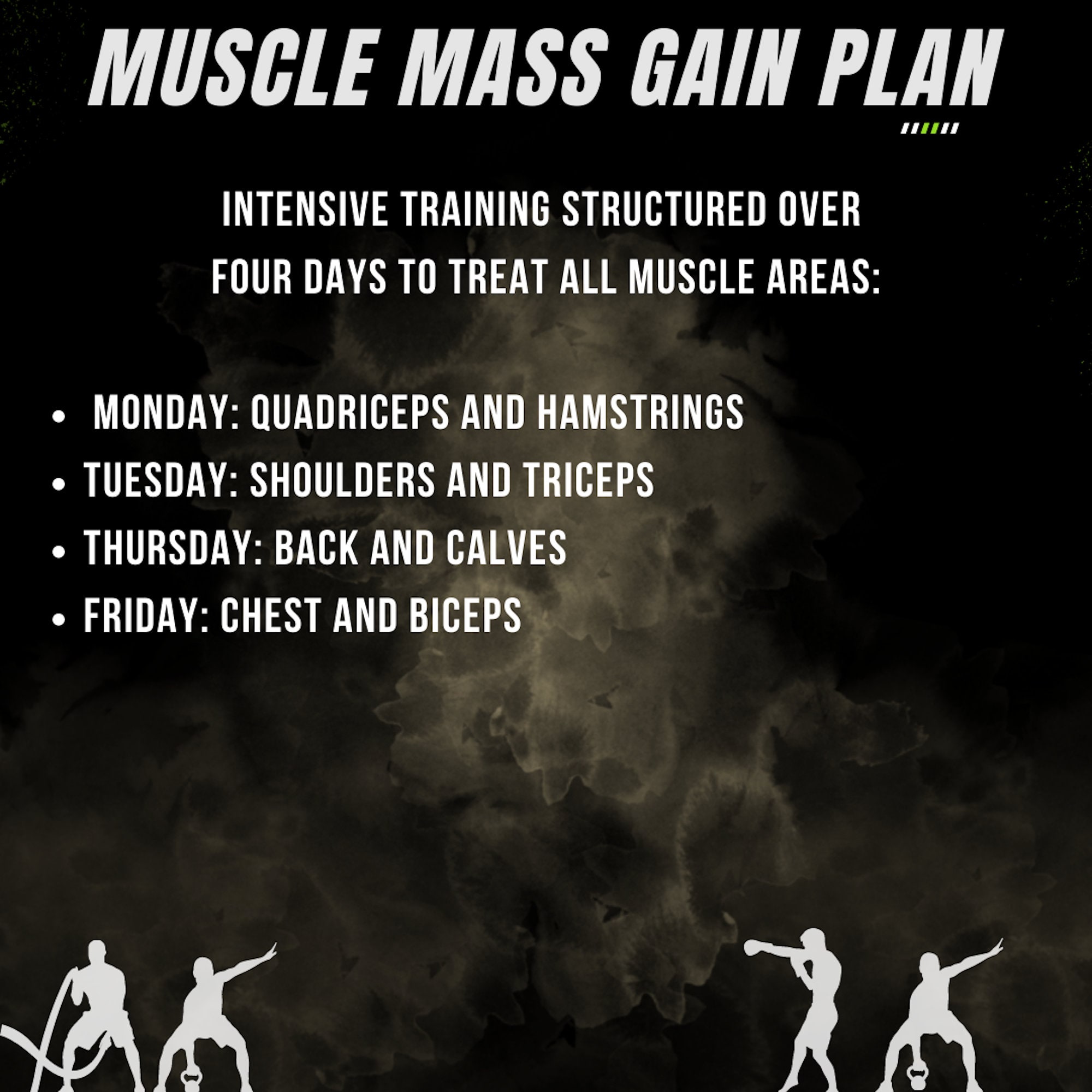 Gym Workout Plan, Fitness Program, Gym Workout,digital Download,gym ...