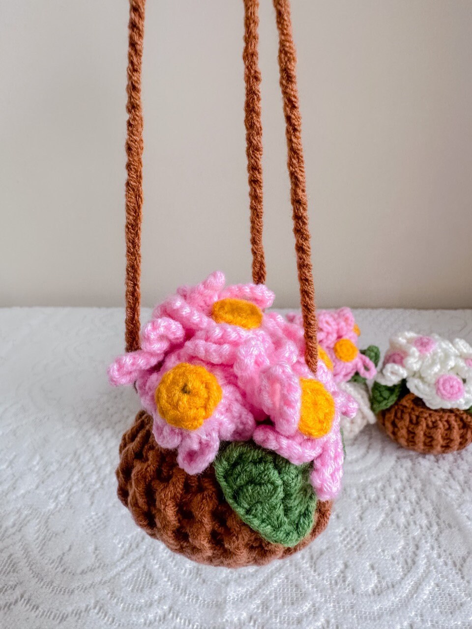 Flower Basket ( With Hanging Wire) - Etsy