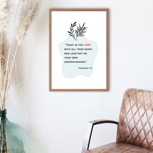 Divine Strength: Proverbs 35 Bible Verse Printable Wall Art Christian ...