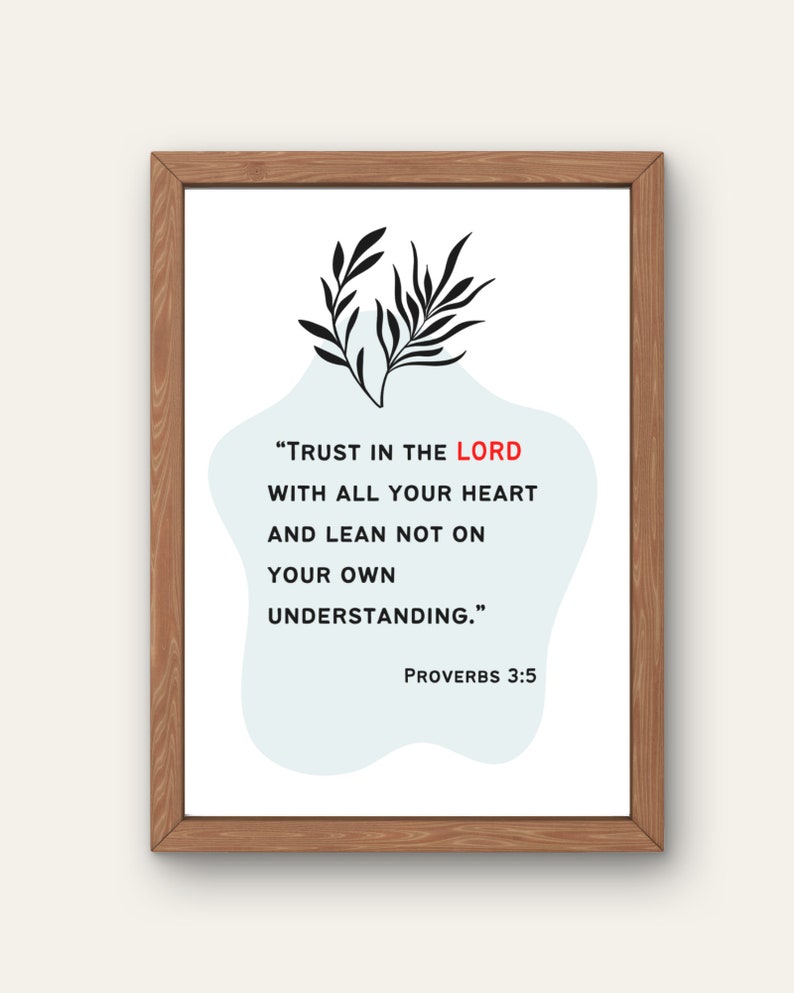 Divine Strength: Proverbs 35 Bible Verse Printable Wall Art Christian ...