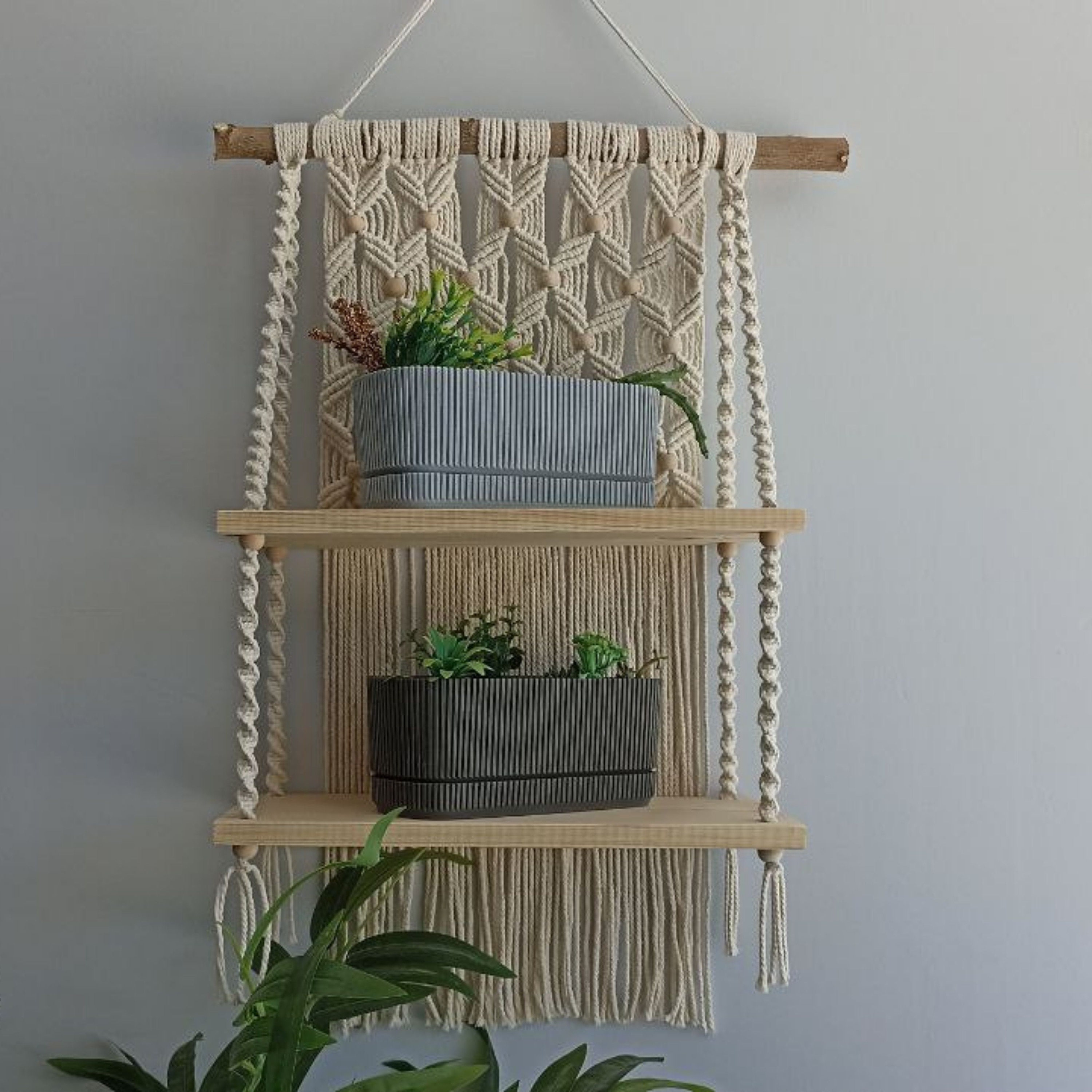 Macrame Flower Pot,macrame Plant Hanger,macrame Pot Bohemian Pot ...