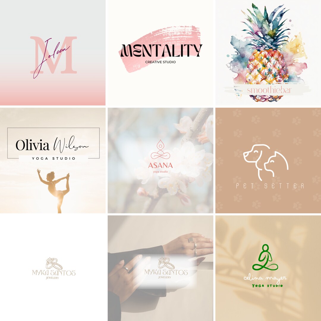 Logo Design Coffee Shop, Individual Logo, Logo Beauty, Logo Design ...