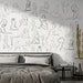 Art Wallpaper Female Body Line Art Wall Mural Peel and Stick - Etsy