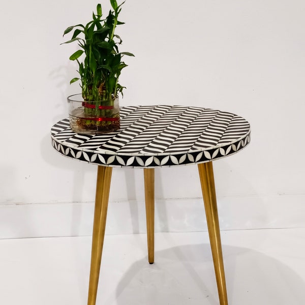 Bone Inlay Bench - Etsy