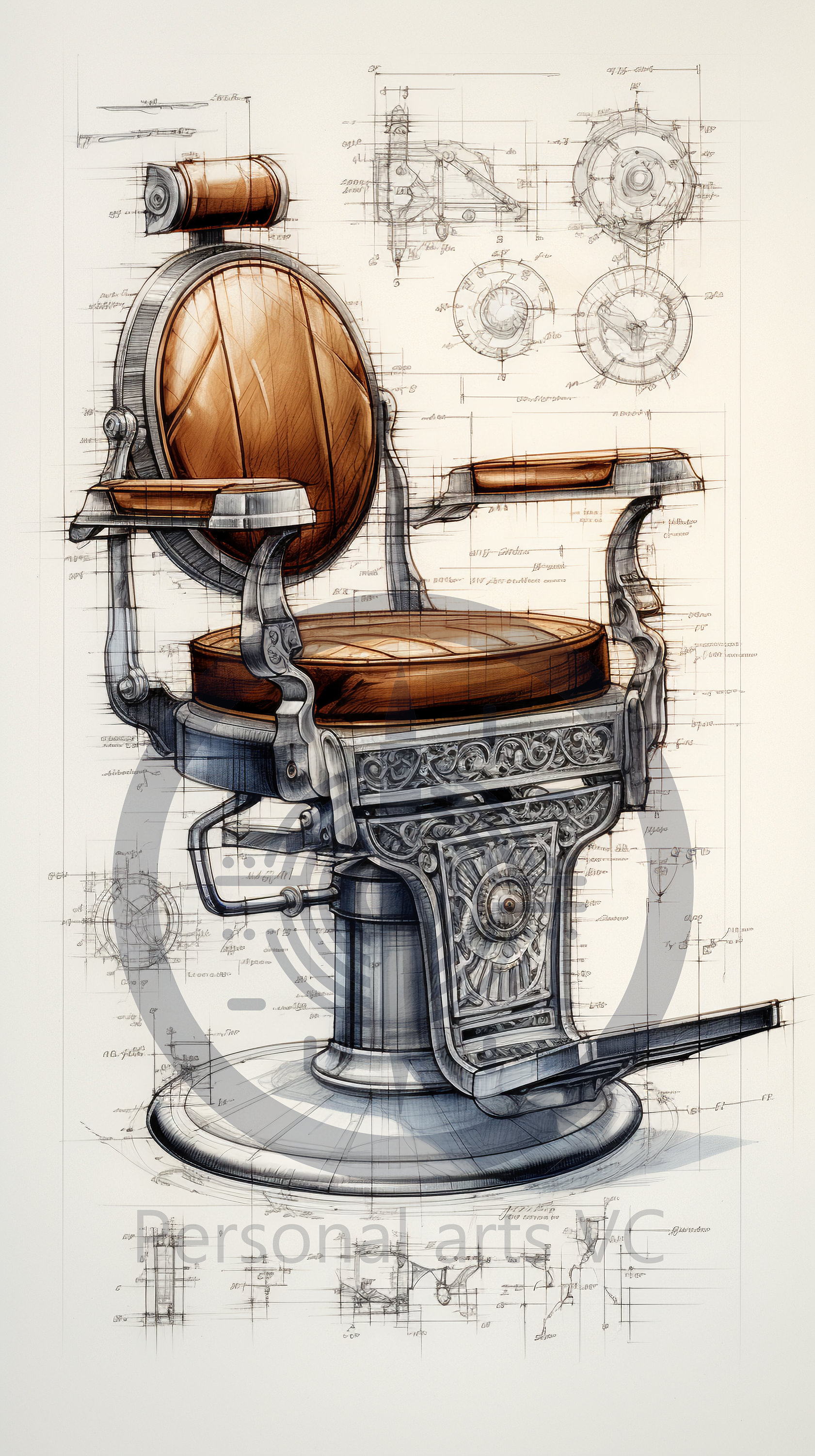 Vintage Barber Shop Posters, Wall Art, Barbershop Decor, Barber Tools ...