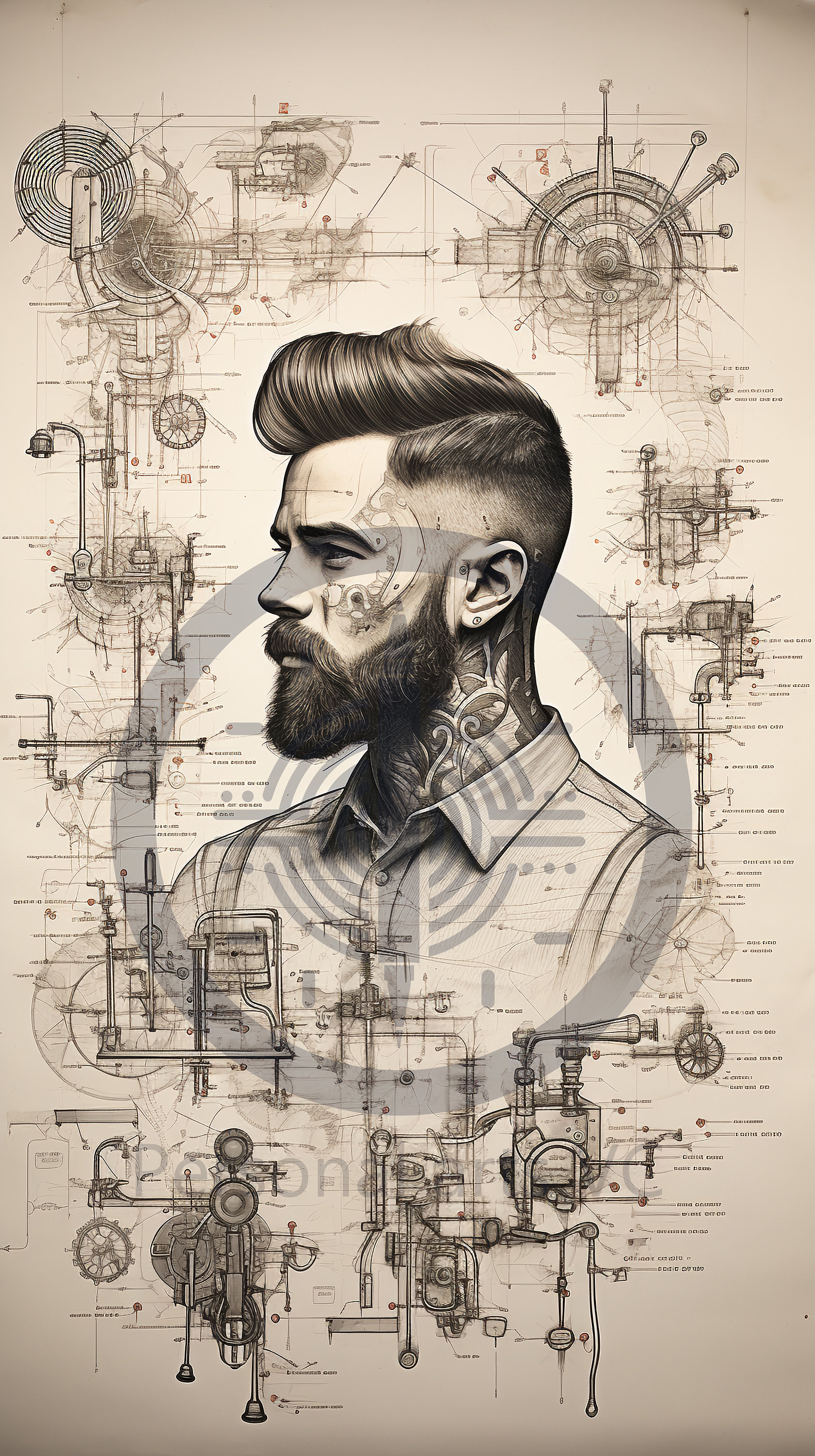 Vintage Barber Shop Posters, Wall Art, Barbershop Decor, Barber Tools ...