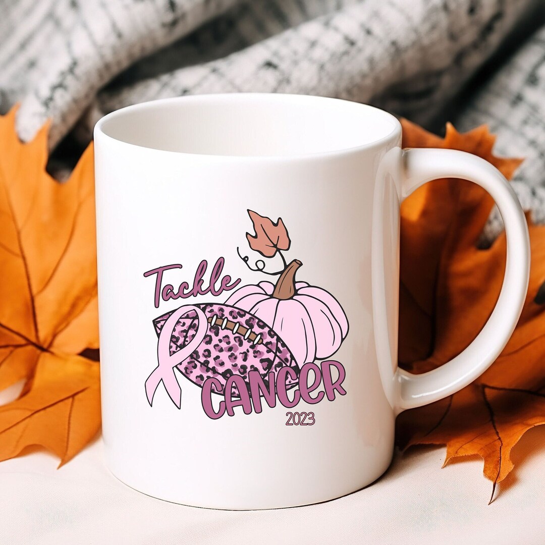 Cancer Awareness Coffee Mugbreast Cancer Awareness Mugpink - Etsy