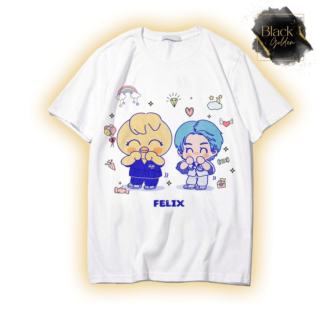 Felix Bbokkari Stray Kids Skzoo Shirt Skzoo Character Shirt - Etsy