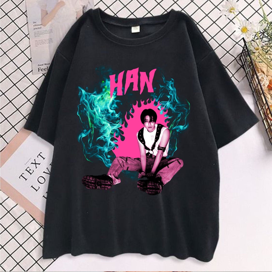 Han Retro Vintage Shirt Stray Kids Rockstar Shirt Stray Kids - Etsy