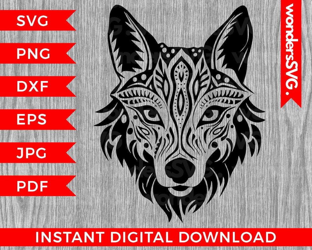 Wolf Svg Wolf Png Wolf Cricut Wolf Vector Wolf Art - Etsy
