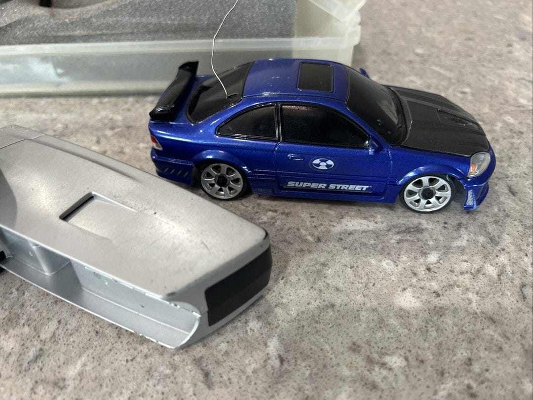 Xmods RARE BLUE Honda Civic With Body Kit RC Car - Etsy