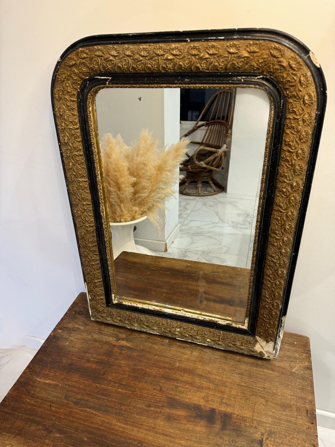 Antique Louis Philip Mirror - Etsy