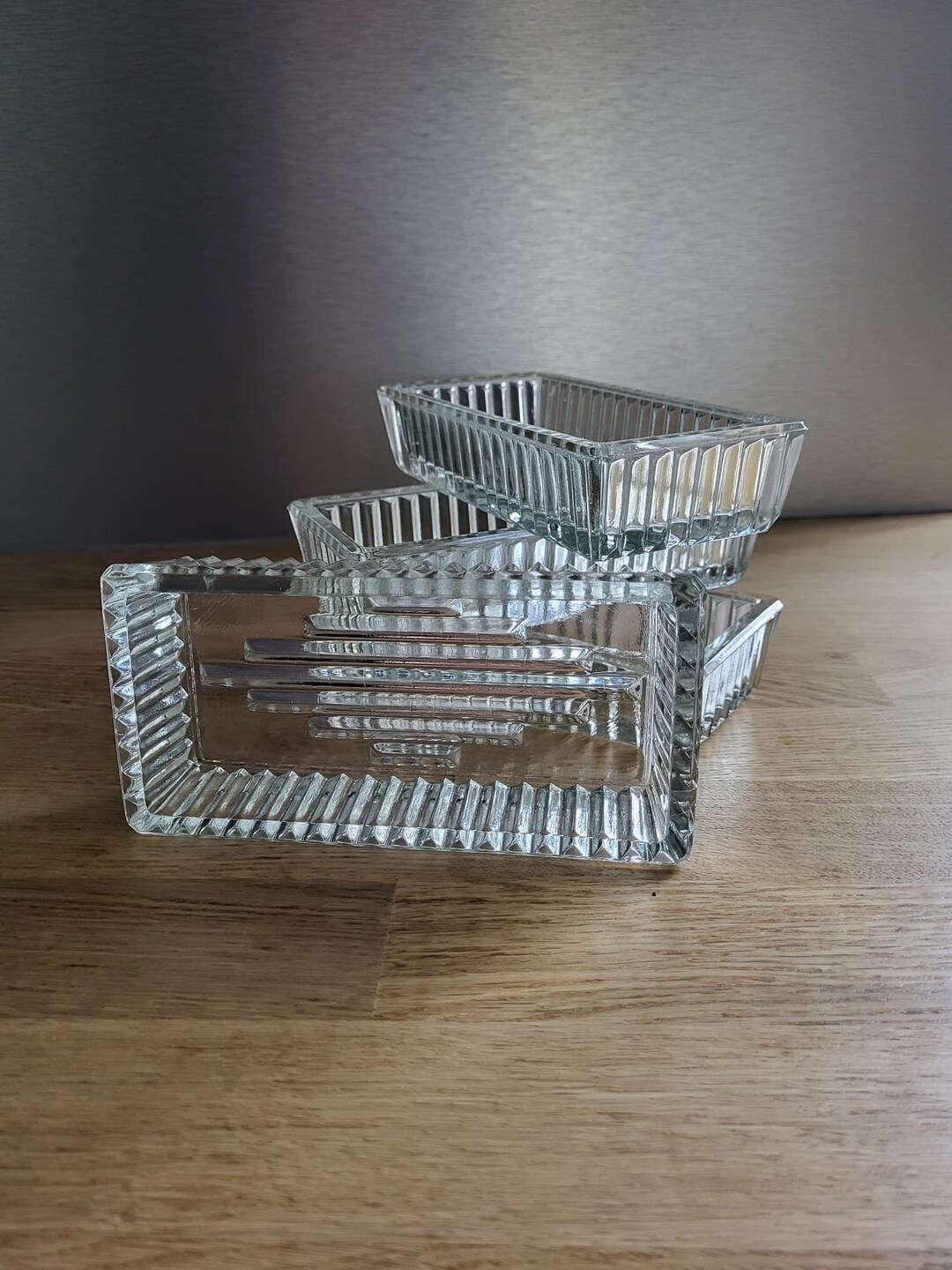 Vintage Glass Ramekins Aperitif Service - Etsy