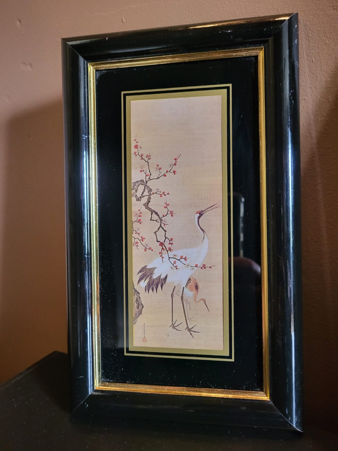 Vintage Asian Wooden Bird Frames - Etsy