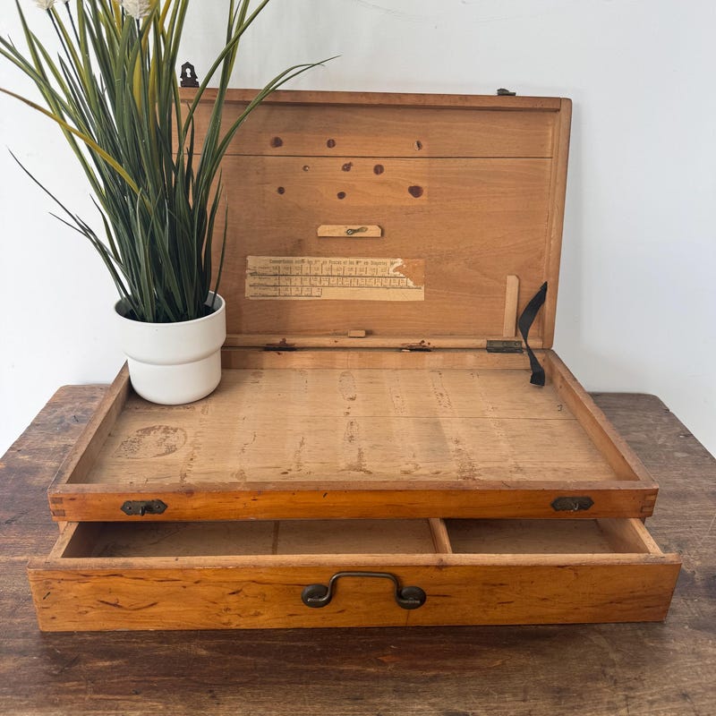 Wooden Briefcase - Etsy