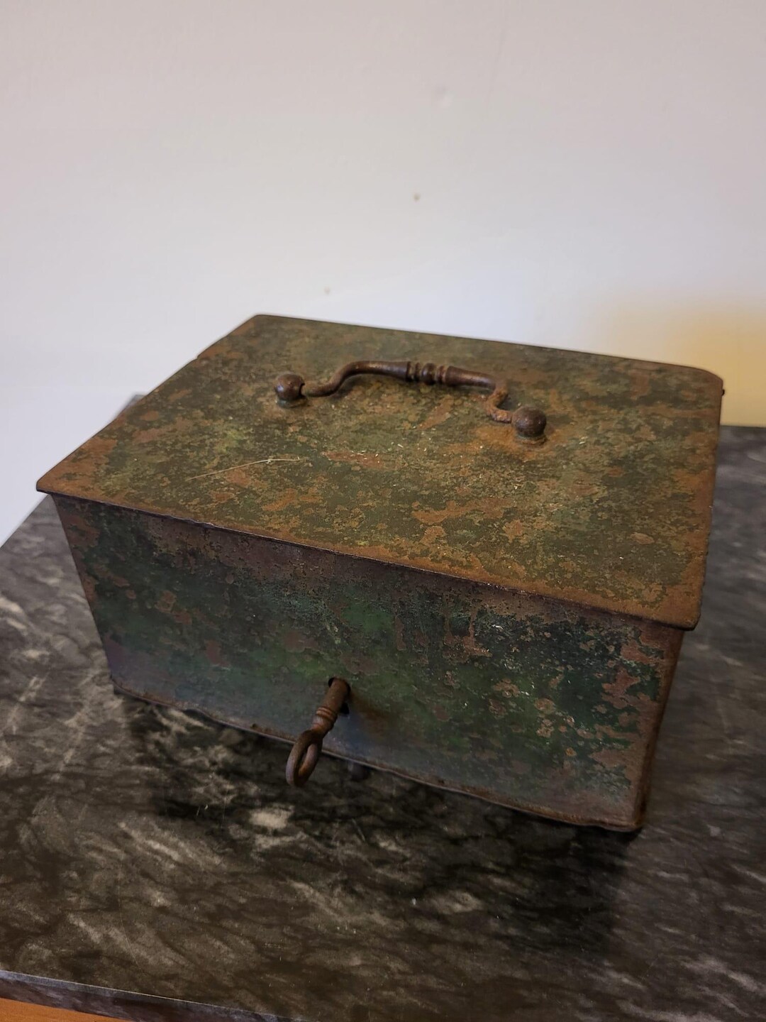 Old Metal Chest - Etsy