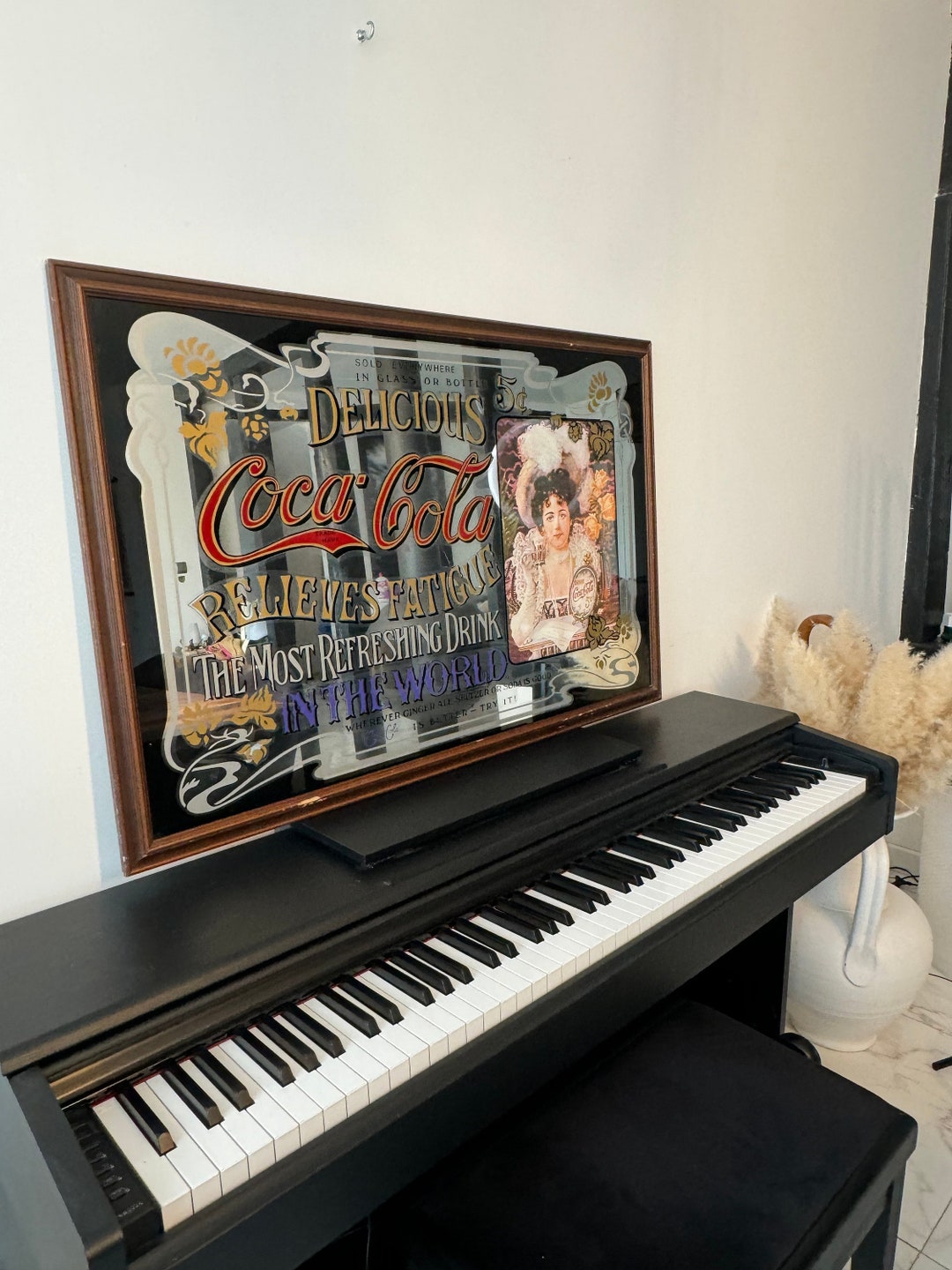 Vintage Coca Cola Mirror Large Format Advertising Mirror - Etsy