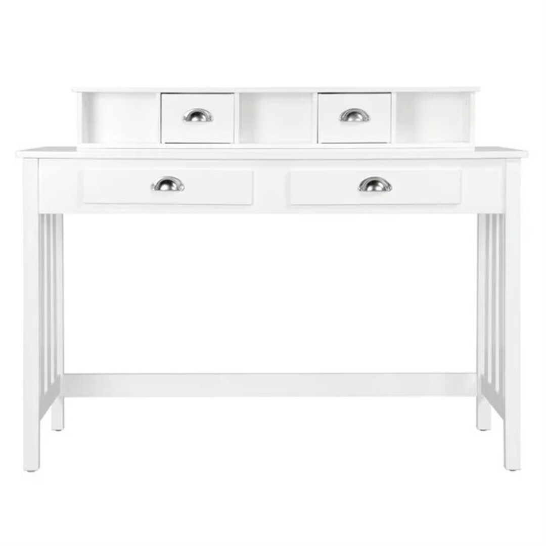 Yaheetech Writing Desk Home Office Computer Desk,white - Etsy