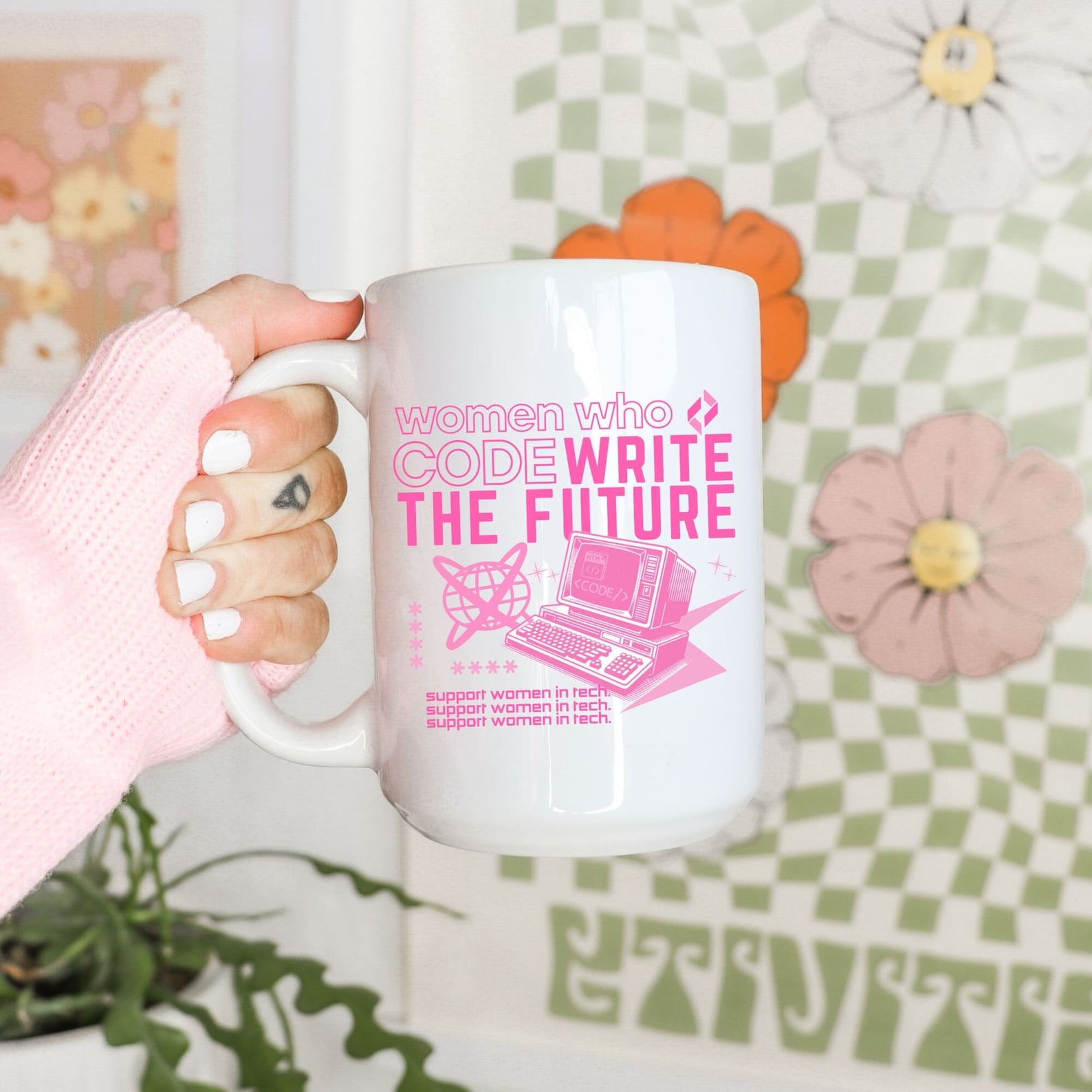 Baddies in Computer Science Mug, Software Engineer Graduation Gift ...