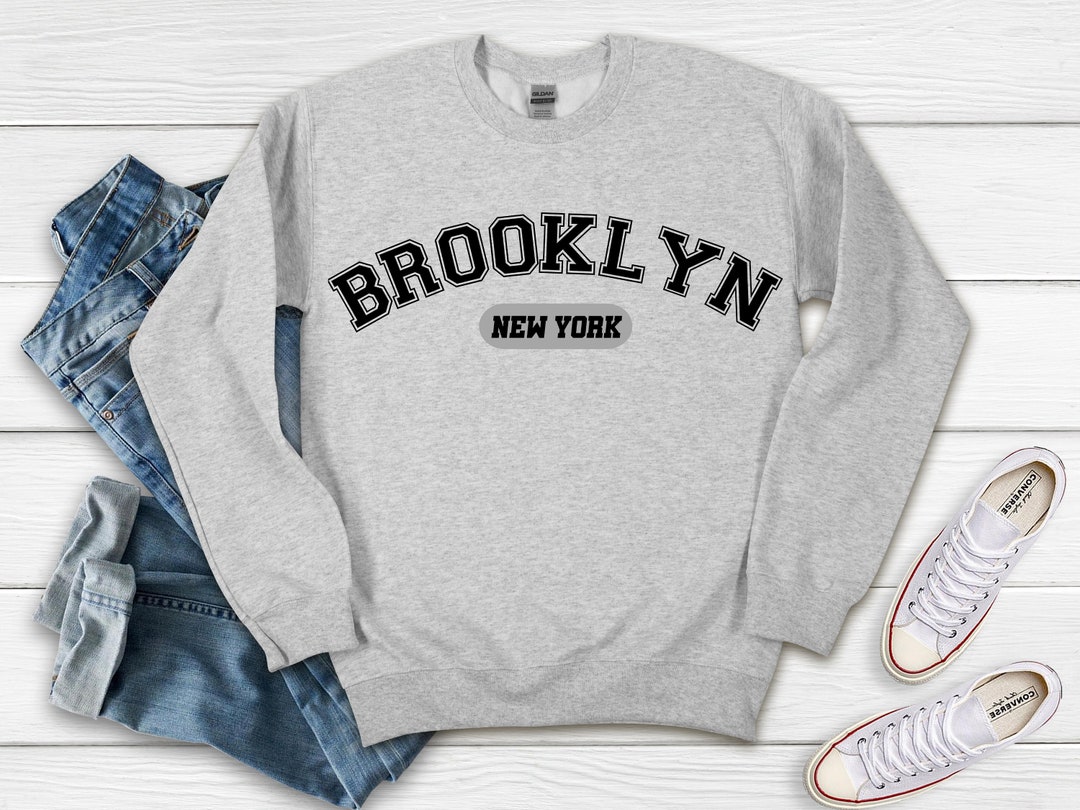Brooklyn Sweatshirt Brooklyn New York Sweatshirt Soft Cozy - Etsy