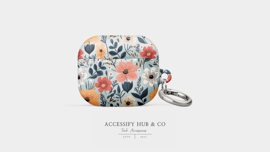 Blossoming Beauty Airpods Case Covers for AirPod Pro 1,2 and Airpods 1 ...