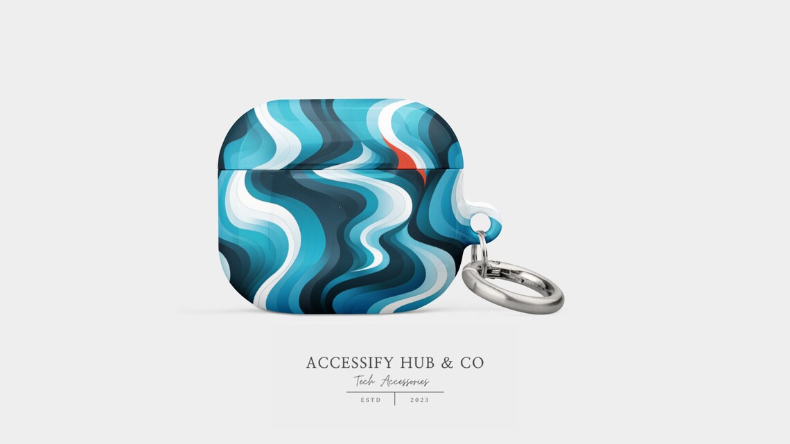 Blue Serenity Airpods Case Covers for AirPod Pro 1,2 and Airpods 1, 2 ...