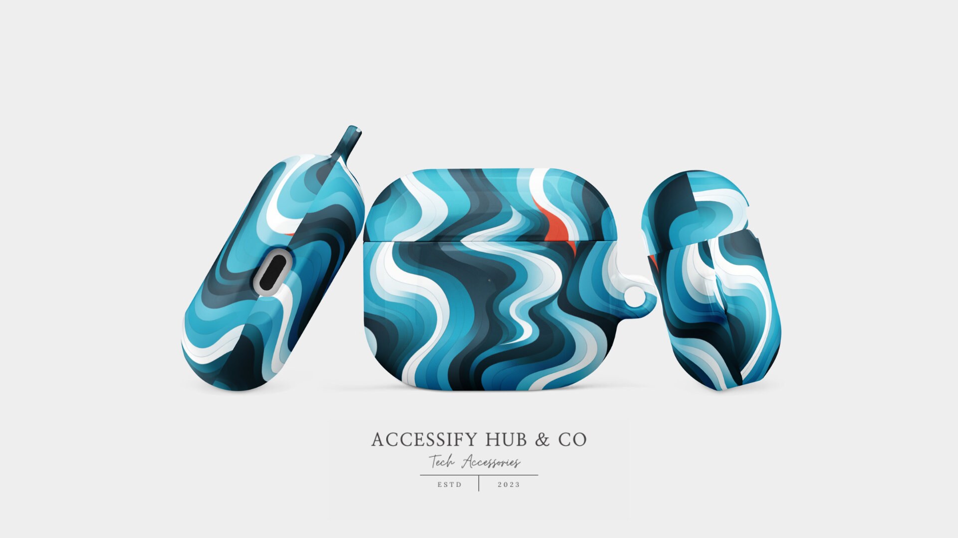 Blue Serenity Airpods Case Covers for AirPod Pro 1,2 and Airpods 1, 2 ...