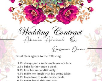 wedding gate contract