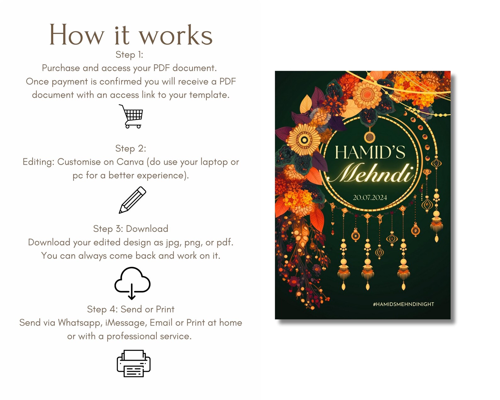Mehendi Sign for Groom | Grooms Mehndi Party Sign | Mehndi Ki Raat ...