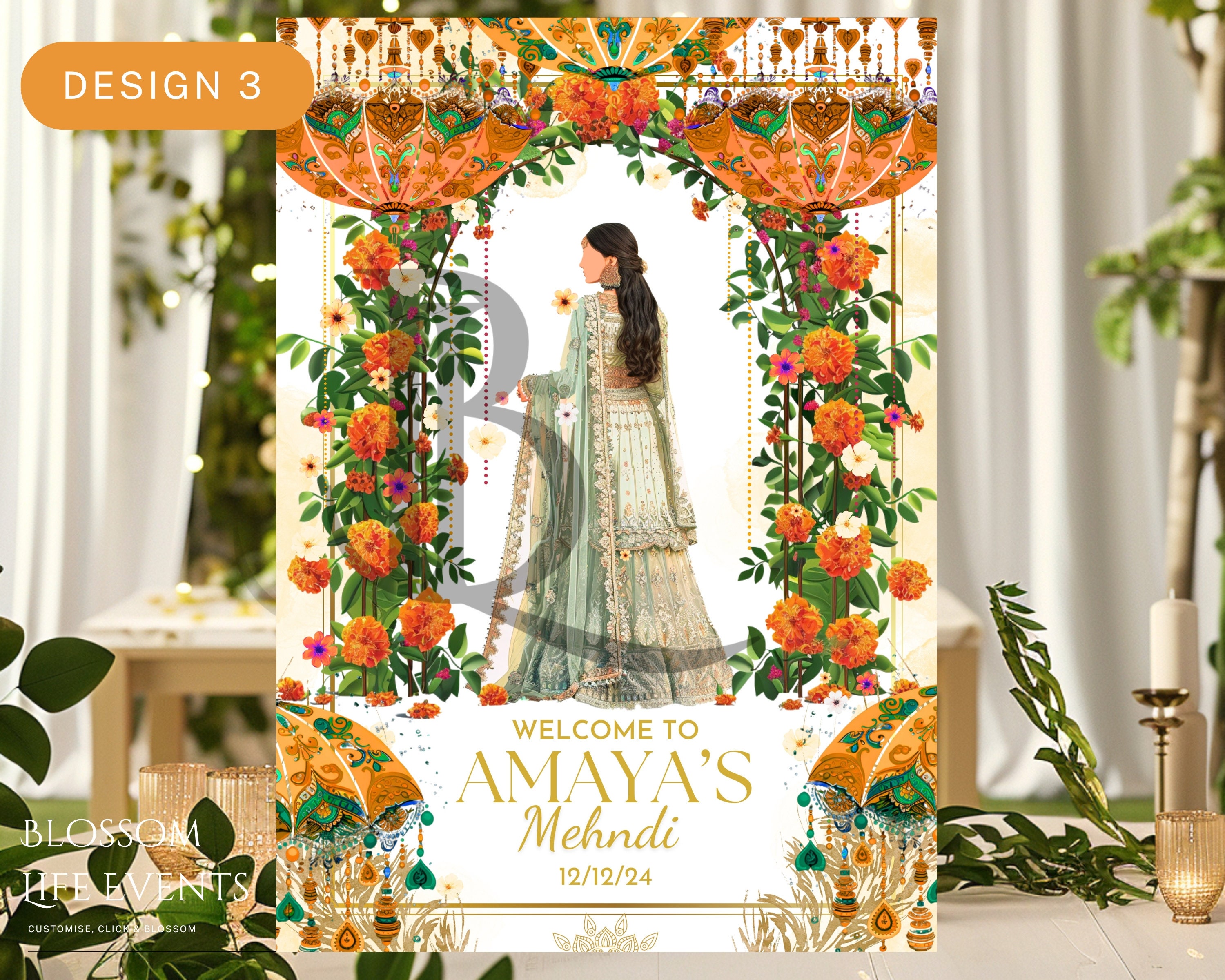 Mayoun Welcome Sign | Mayan Party Sign | Pakistani Wedding Sign | Pithi ...