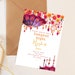 Beautiful Floral Sangeet Invite | Indian Sangeet Invitation | Modern ...