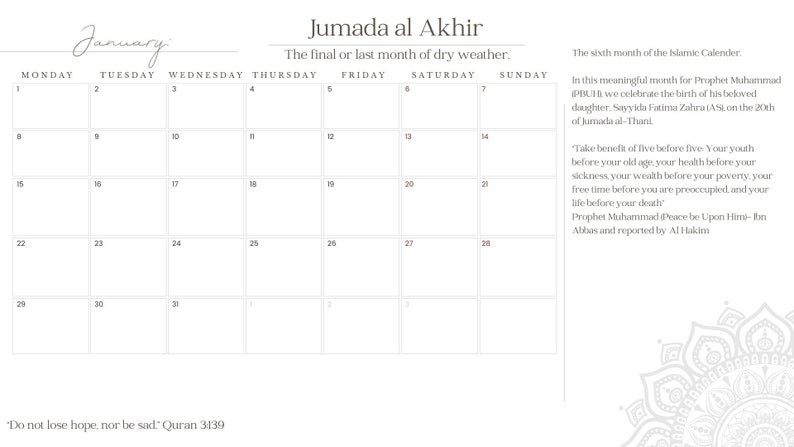 2024 Islamic Calendar Printable Hijri Calendar 1445 1446 Hijri Months