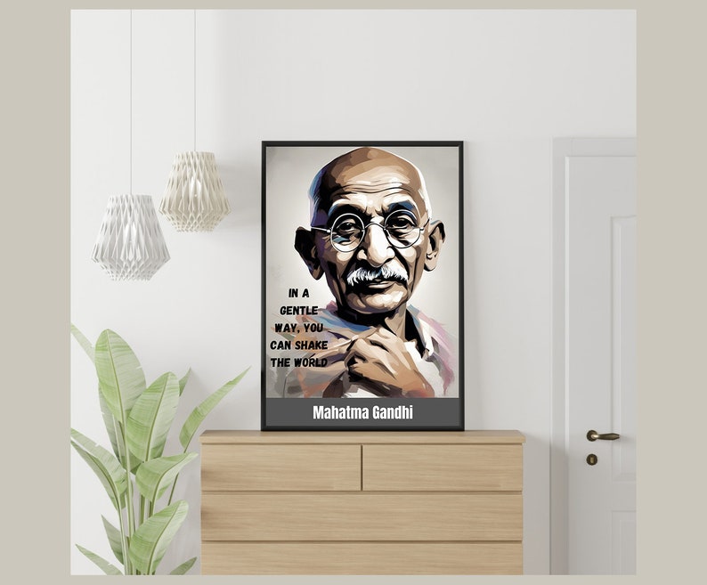 Mahatma Gandhi 10 Best Quotes in PDF & JPG, Digital Download, Wall Art ...