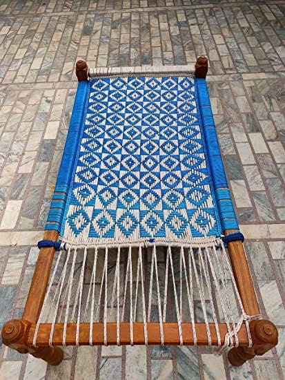 Traditional Indian Khat Handcrafted Wooden Bed, Unique Culture Artistry ...