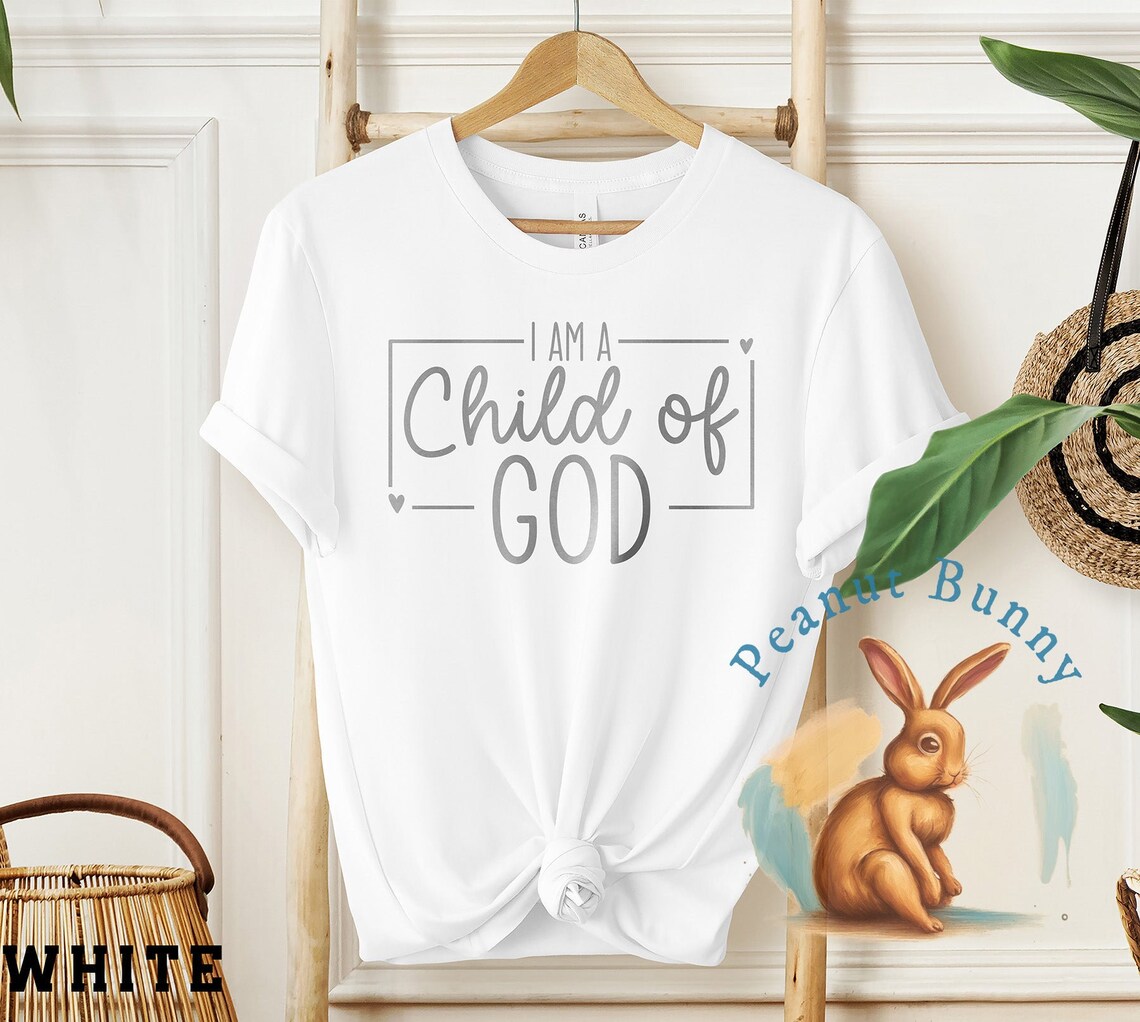 I AM A Child of God Christian DTF 2 - Etsy