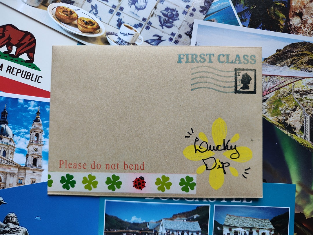 Lucky Dip Random Postcards Pack A6 Size - Etsy