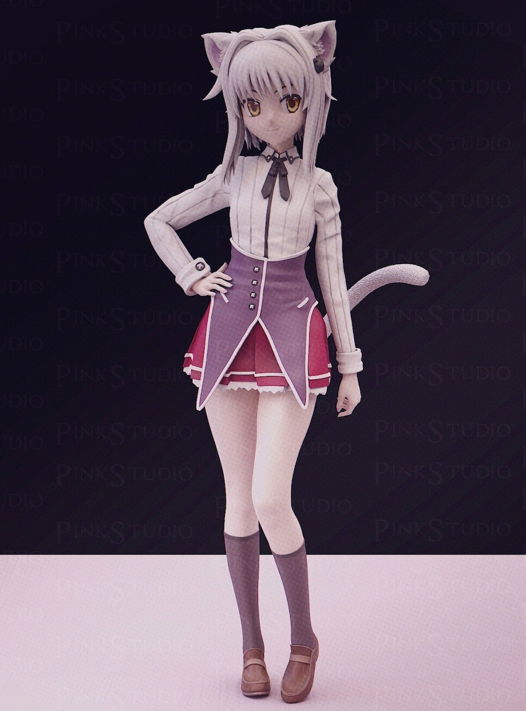Koneko Toujou 3D Print STL - High School Dxd - Etsy