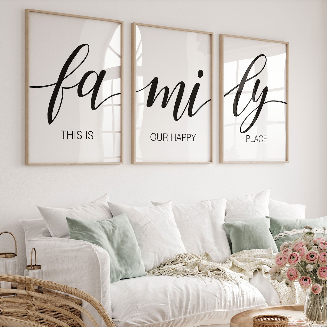 Postmodern Minimalist Family Home Black and White Words for Lover in a ...