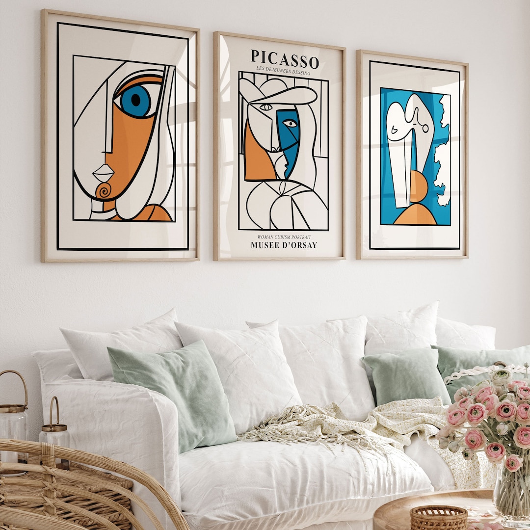 Picasso Musee D'orsay Print Downloadable Wall Art Poster Set Digital ...