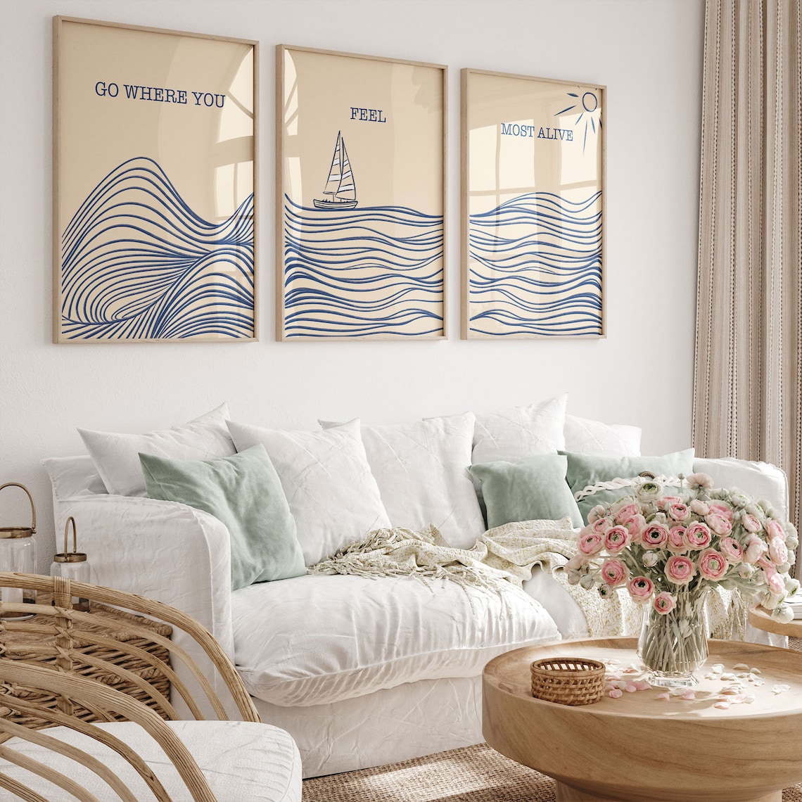 Coastal Decor, Posters, Art Prints, Wall Art, and More - Explore Now - Etsy