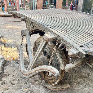Traditional Bullock Cart, Brown Old Wooden Bull Cart, Museums Art ...