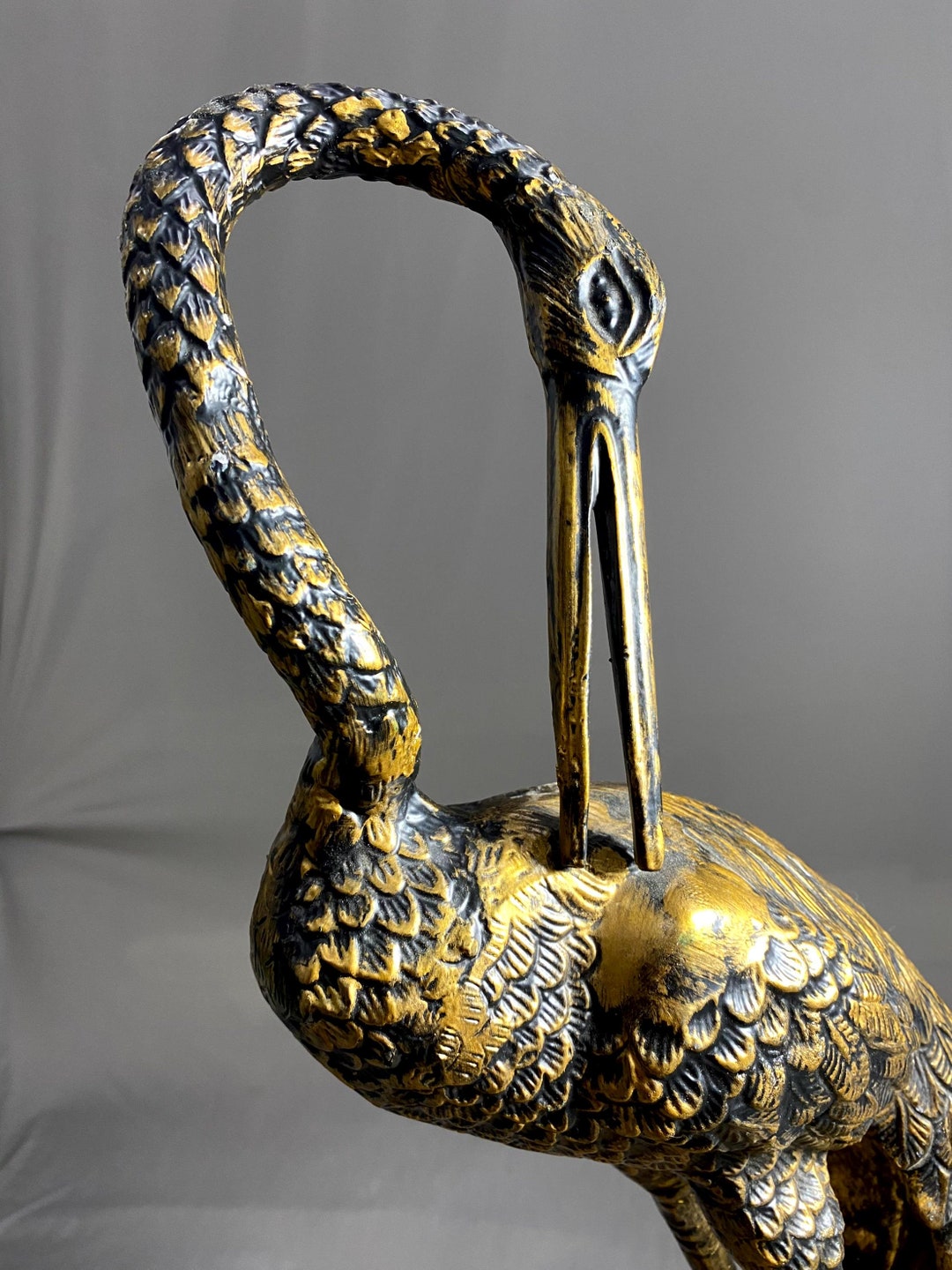 Goldish Wings Flamingo Sculpture, Flamingo Sculpture, Brass Casting ...