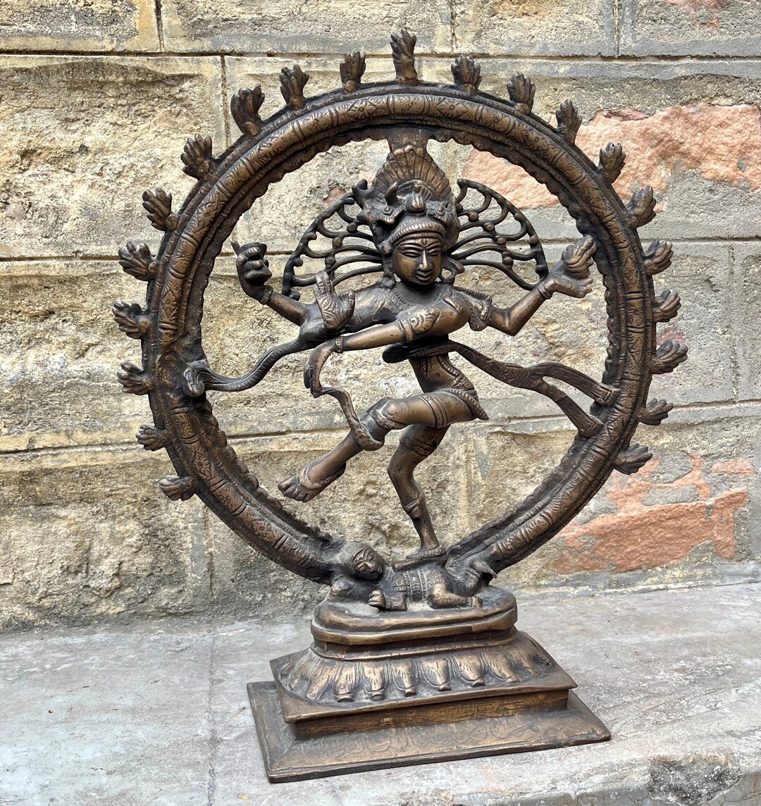 Bronze Nataraja Dance Idol Statue, Nataraja Idol for Home Decor ...
