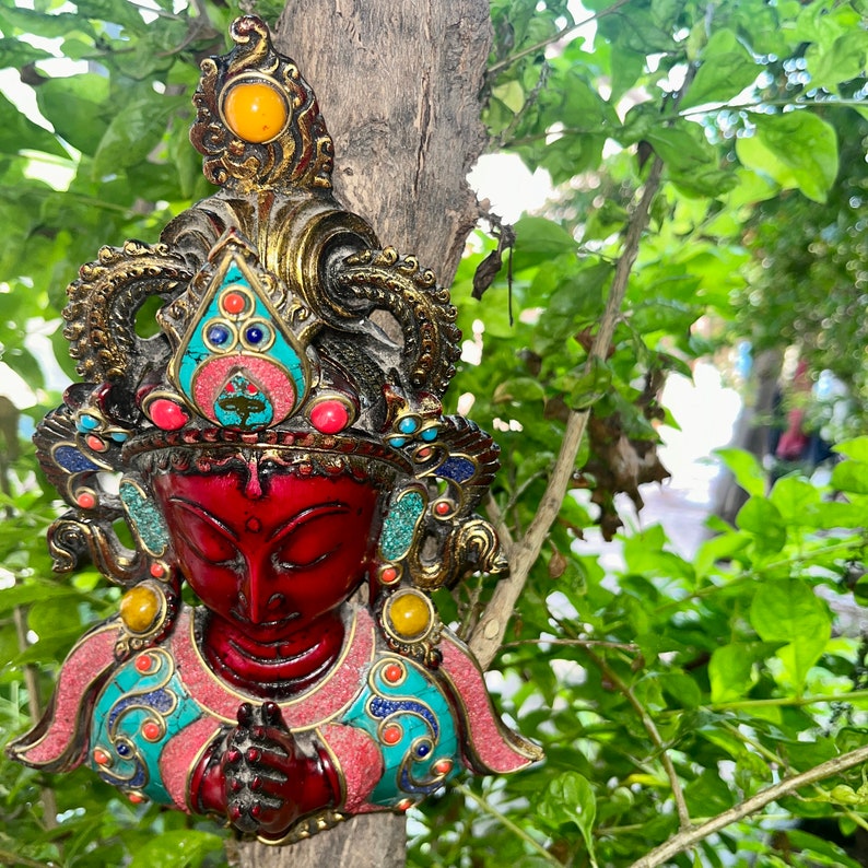 Hand Painted Welcoming Tara Wall Hanging, Wall Decor Gifts, Spiritual ...