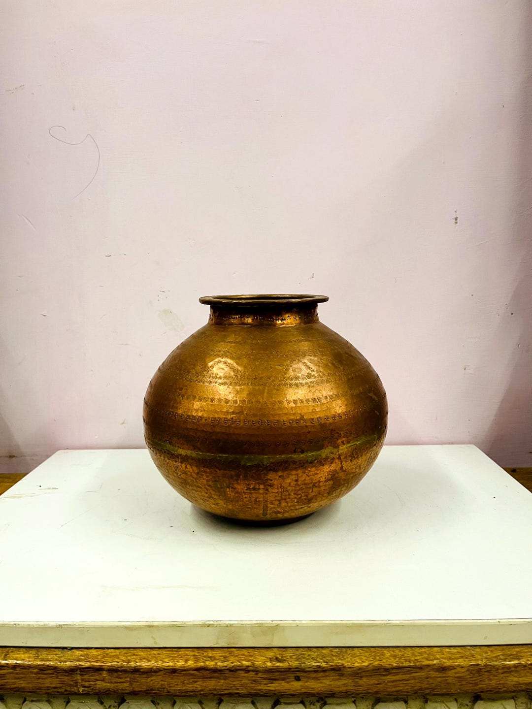 Traditional Water Pot Vintage Elegance, Handcrafted Brass Kassadi ...
