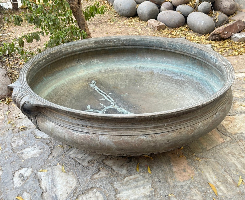 Indian Bronze Art, Urli Decor, Collectible Kerala Uruli, Decorative ...