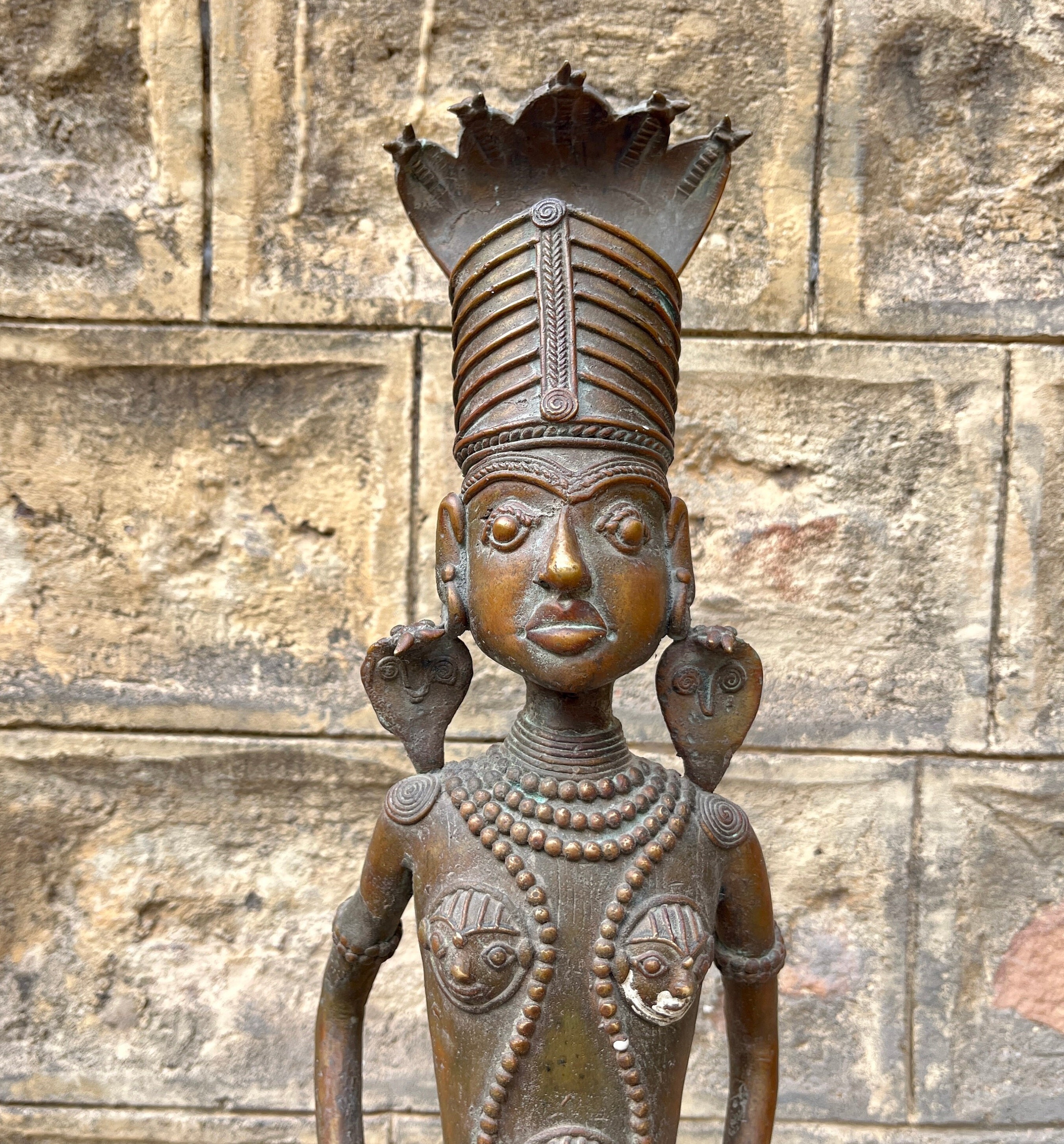 Rudra Shiva Old Bronze Statue, Dhokra Art, Ebony Figure, Tribal Art ...