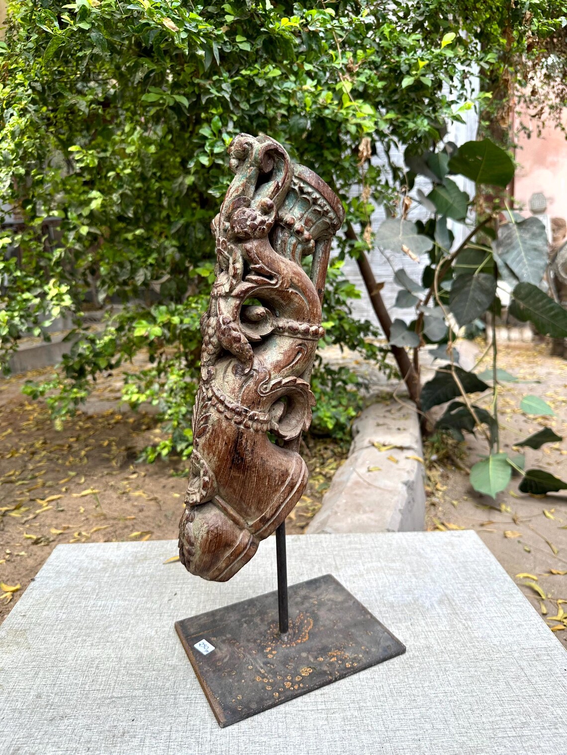 Natural Wooden Rustic Tabletop Art Piece for Home Decor Wood Sculpture ...