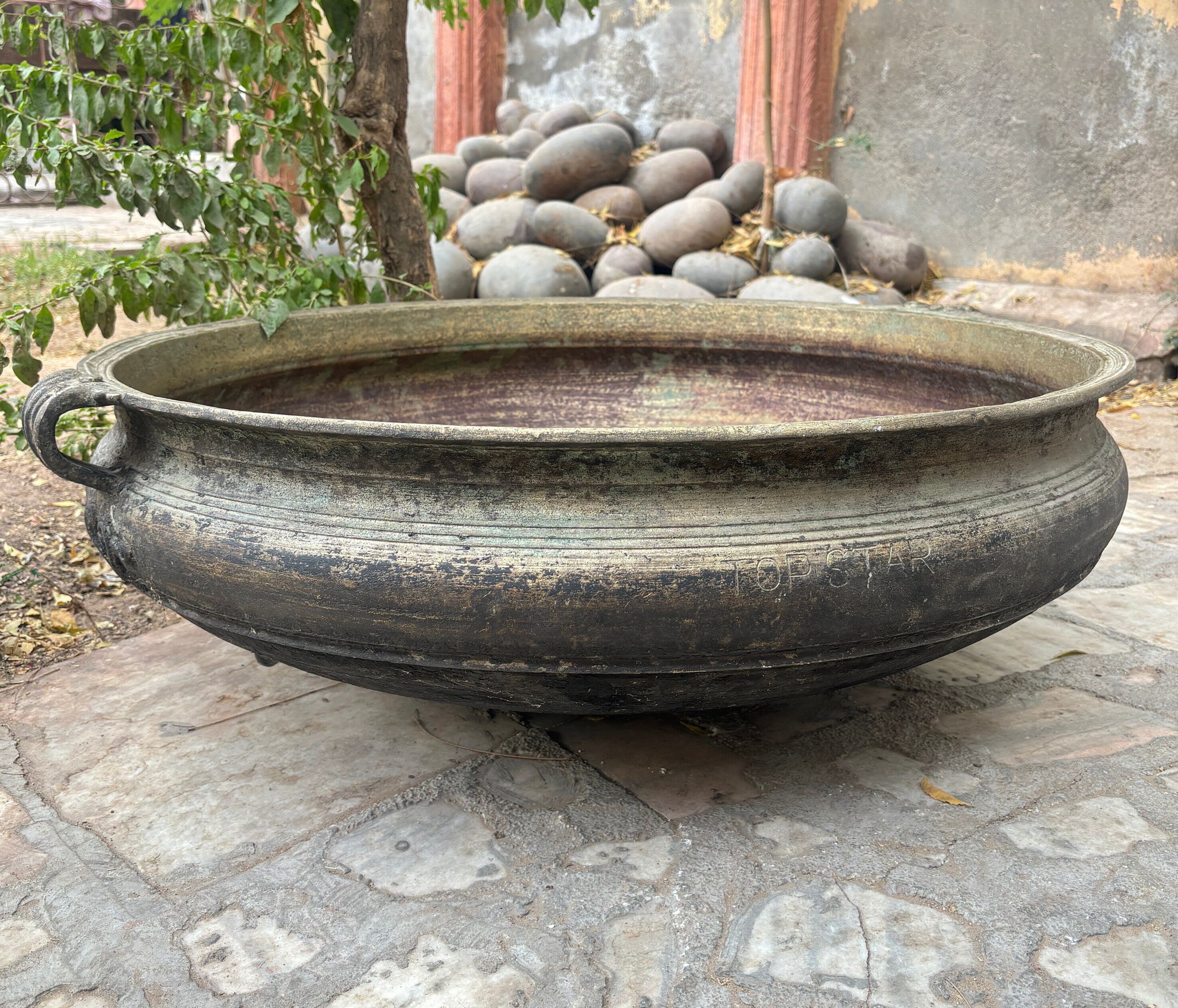 Ethnic Indian Decor, Bronze Round Urli Bowl, Indian Bronze Art, Urli ...