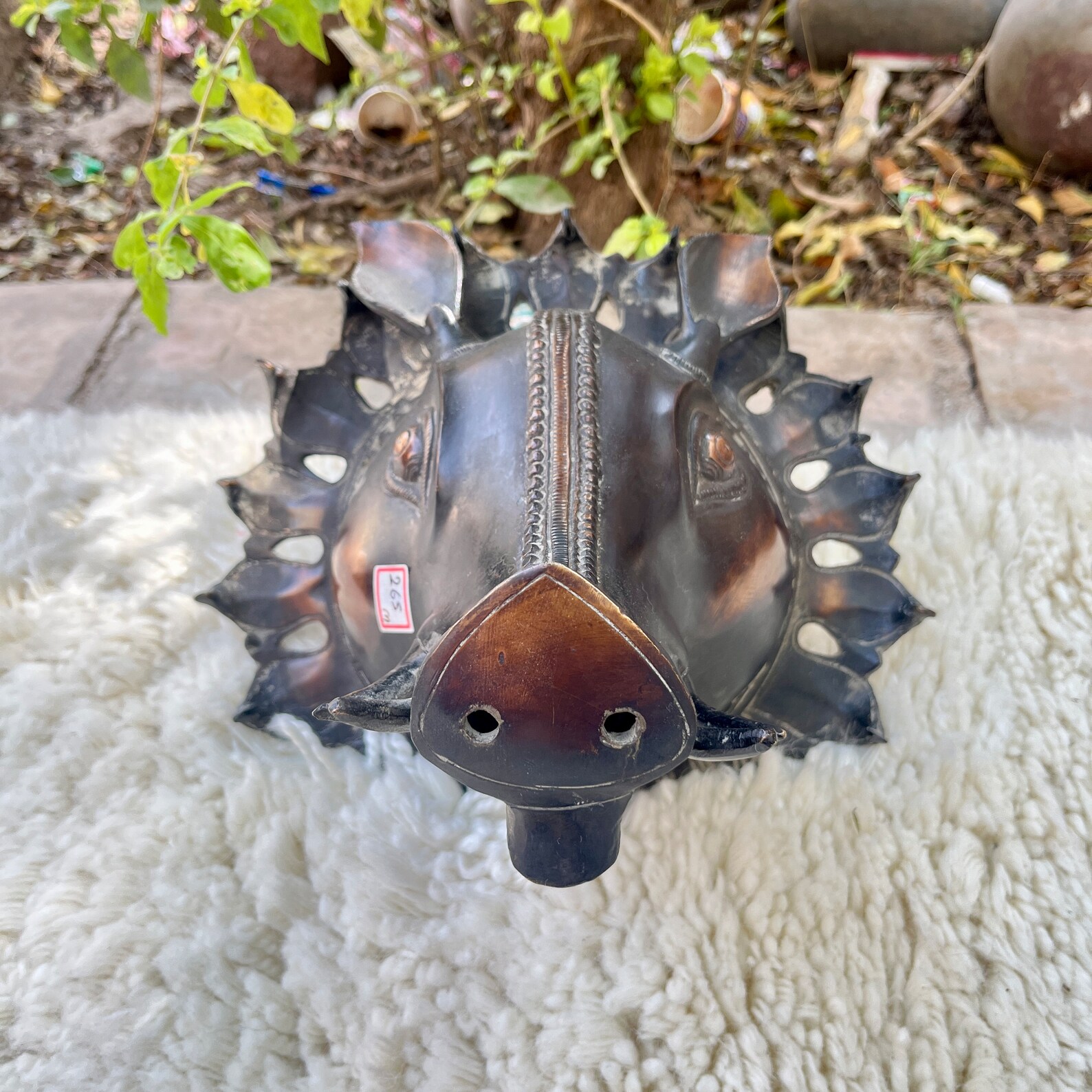 Bronze Statue, Bhuta Mask, Indian Varaha Head the Boar Avatara of Lord ...